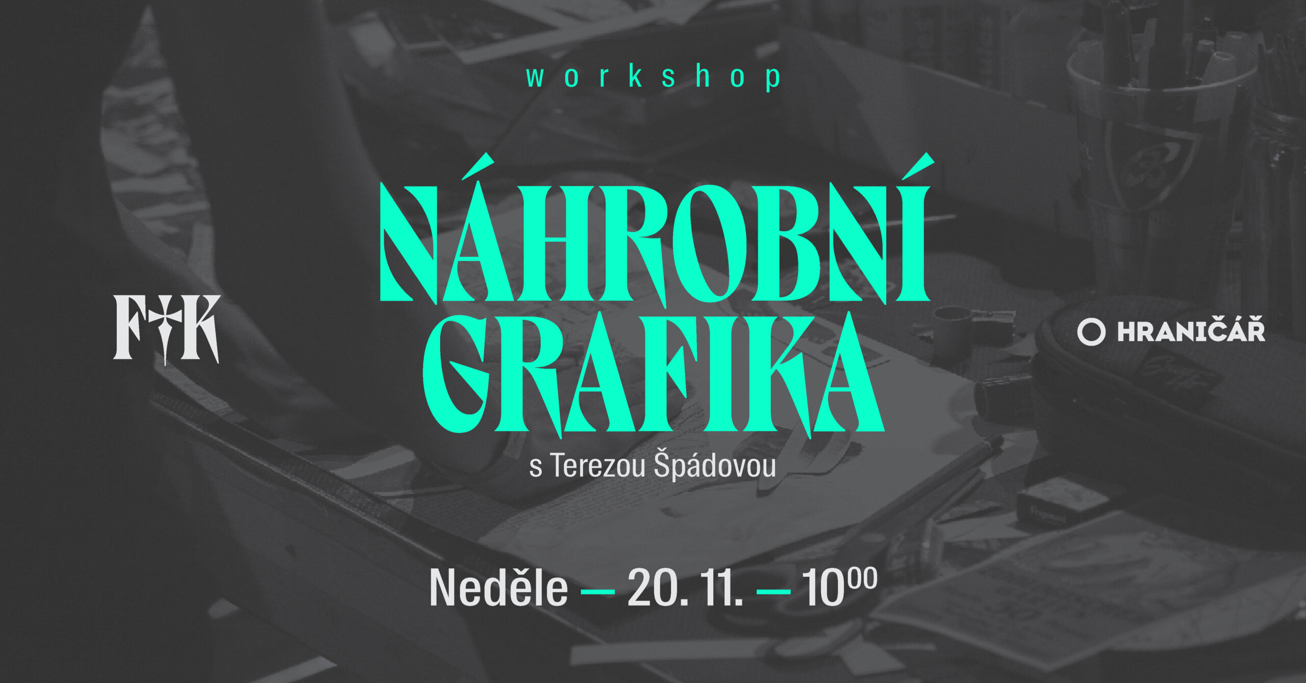 FIK22: DUCH / Tereza Špádová: Náhrobní grafika | Veřejný sál Hraničář